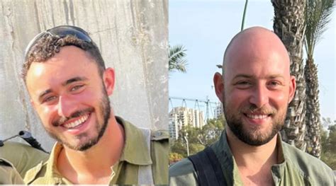 Roei Marom 21 Ans Et Raz Abulafia 27 Ans Deux Nouveaux Soldats