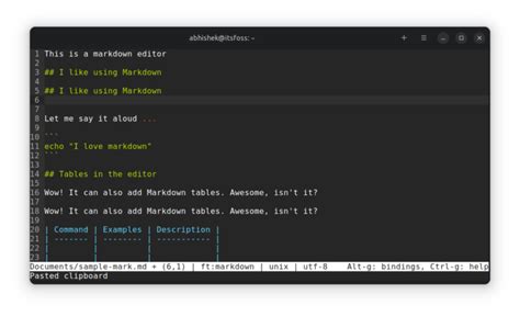 Micro Making File Editing Easier In Linux Terminal