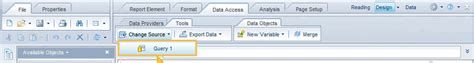 Webi Changing The Query Data Source