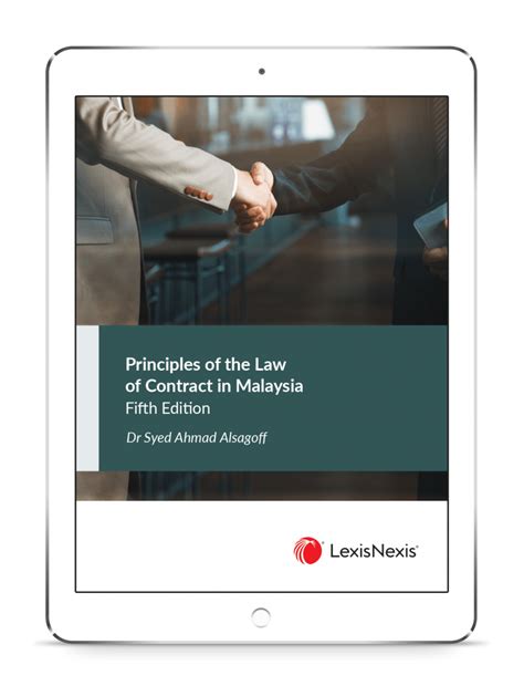 Principles Of The Law Of Contract In Malaysia Fifth Edition EBook