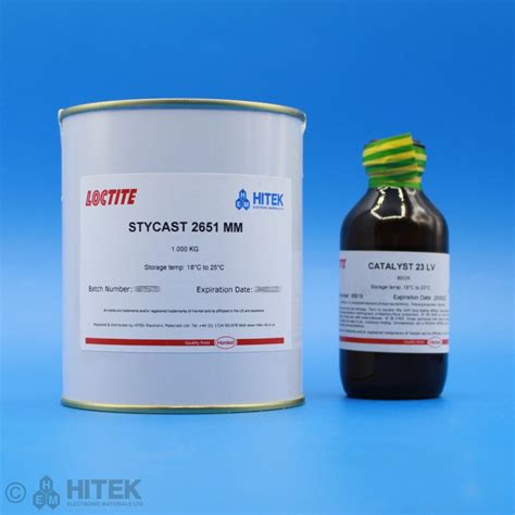 Stycast 2651mm And Catalyst 23lv 1kg Hitek Electronic Materials Ltd