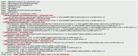Swift Ios Wikitude Sdk Build Error Undefined Symbols For