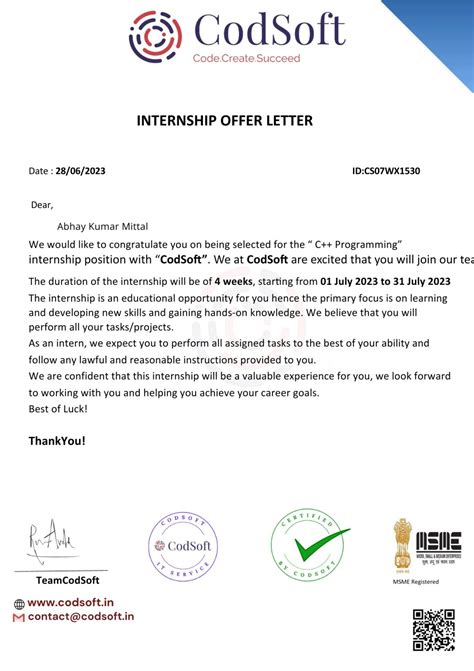 Abhay Kumar Mittal On Linkedin Codsoft Internship Programming