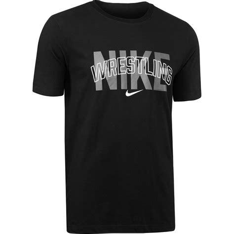 Nike Mens Wrestling Arch Dri Fit Cotton Tee Wrestlingmart