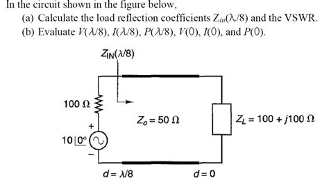 Solved In The Circuit Shown In The Figure Below A