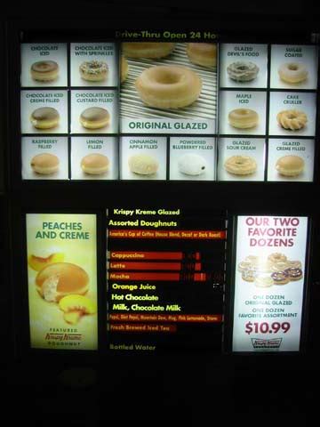 Drive Thru Menus From Sacramento Ca