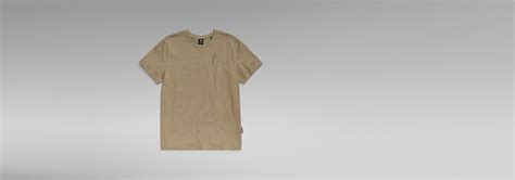 Back Graphic Text T Shirt Green G Star Raw®