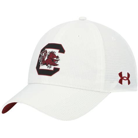 Mens Under Armour White South Carolina Gamecocks Airvent Performance