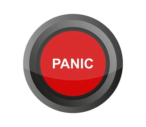 Premium Vector Panic Button