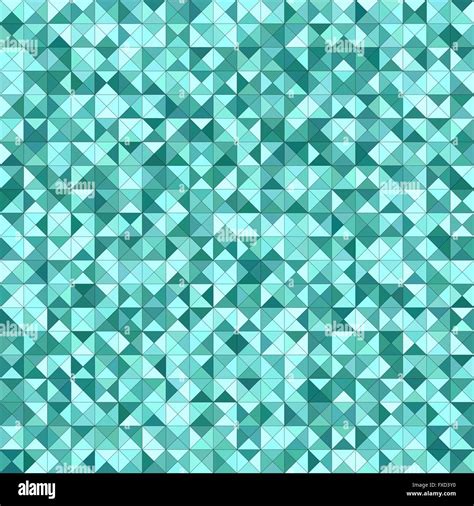 Teal Color Triangle Mosaic Background Design Stock Vector Image And Art Alamy