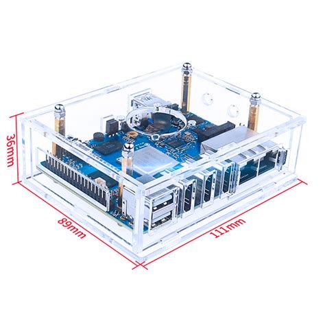Onpadru Прозрачный пластиковый корпус для Orange Pi 5 Plus Цена 59000 руб