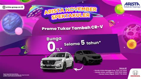 Promo Jakarta Honda Arista