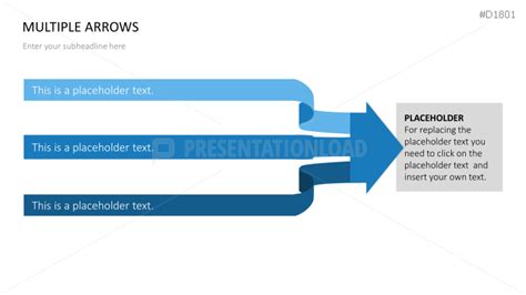 multiple arrows powerpoint templates presentationload