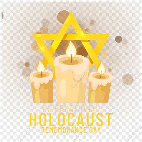국제 홀로 일러스트 코스트 현충일 노란색 Hexagram노랑양초 Png 일러스트 무료 다운로드 Lovepik