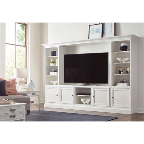 Structures Quintuple Door Entertainment Wall By Hammary Furniturepick