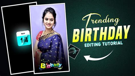 New Trending Happy Birthday Status Editing In Alight Motion Birthday