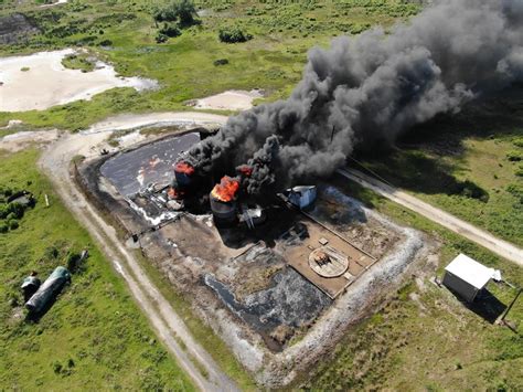 Shelter-in-place: Hackberry Crude Oil Tank Fire - 3iA