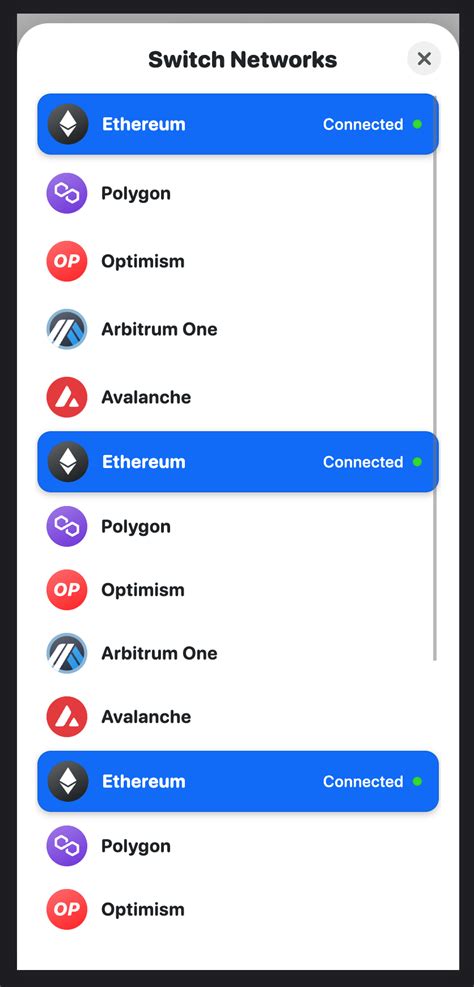 Bug Fixed Too Many Items In Chains Breaking Ui On Mobile Overflow Issue Rainbow Me