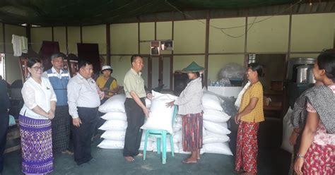 Myanmarnationalpost မုံရွာမြို့တွင် နေရပ်စွန့်ခွာသူများအား ဒုတိယအကြိမ် ဆန်ရိက္ခာများ ထောက်ပံ့ပေးအပ်