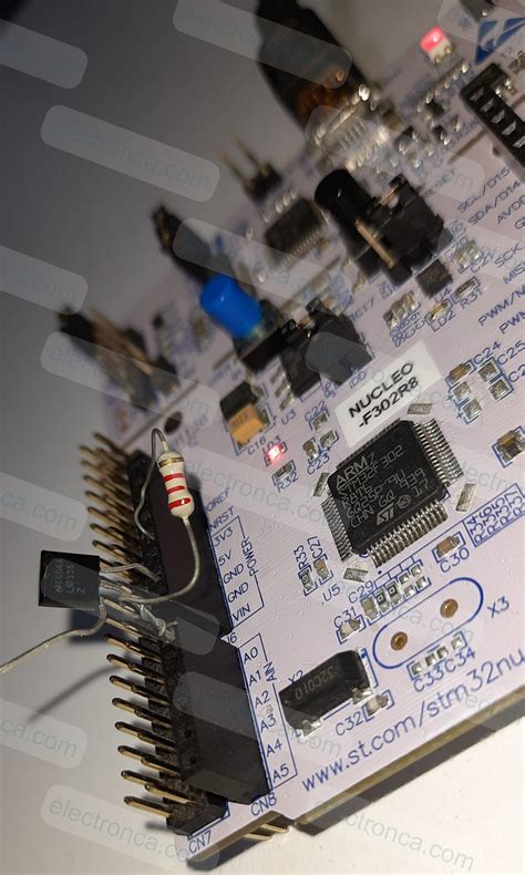 Analog To Digital Conversion Adc Lm335 Temperature Sensor