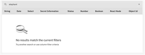 Table Empty State Of Table Has Hover Styling · Issue 3747 · Carbon