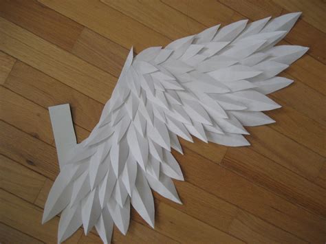 Paper Angel Wings Template
