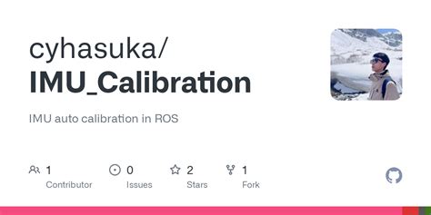 Github Cyhasukaimucalibration Imu Auto Calibration In Ros