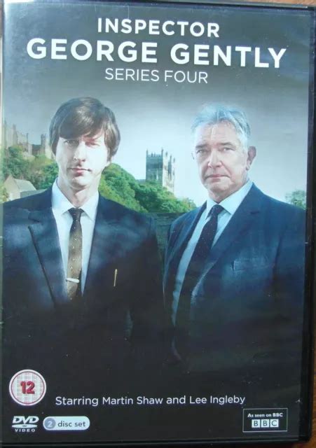 Inspector George Gently Dvd Boxset Complete Series 4 Martin Shaw Lee