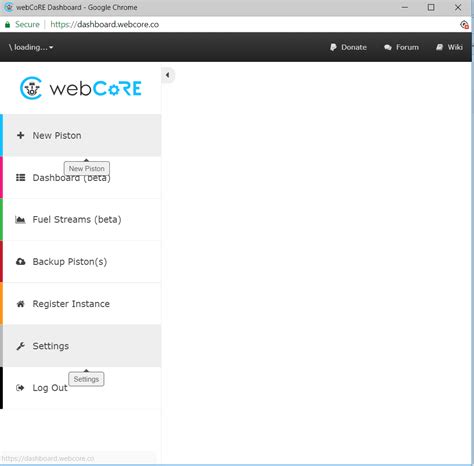 Webcore Pistons Wont Launch Webcore Hubitat