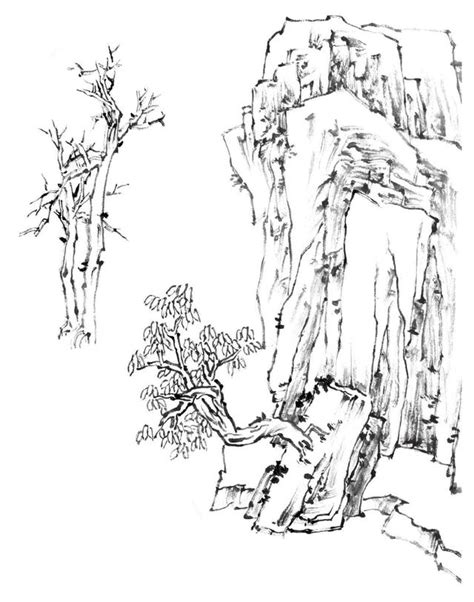 青綠山水怎麼畫分步驟圖解教你畫簡單易學收藏起來臨摹學習 每日頭條