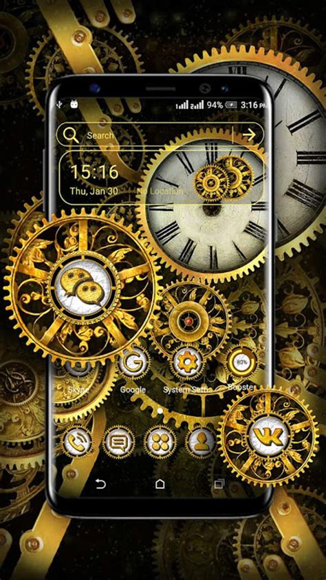 Android 용 Machine Clock Launcher Theme Apk 다운로드