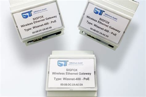 SIGFOX Wireless Ethernet Gateway Sigfox Partner Network The IoT