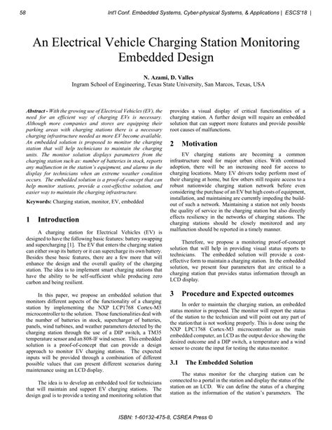 Pdf An Electrical Vehicle Charging Station Monitoring Embedded Design