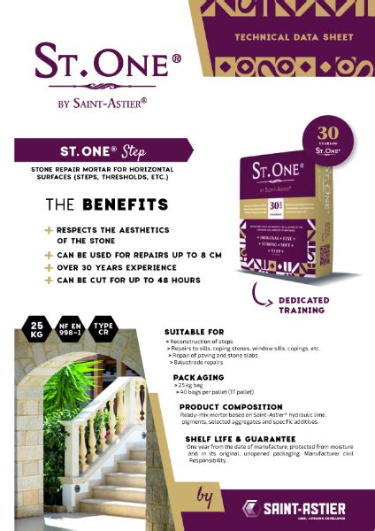 St One Step Technical Data Sheet NBS Source