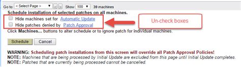 How To Manually Approve A Patch In Kaseya Virtual Administrator