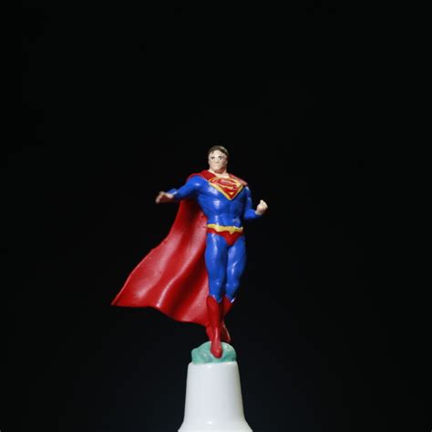 Mini Superman Model 1 87 3d Printed Miniature Facfox Shop