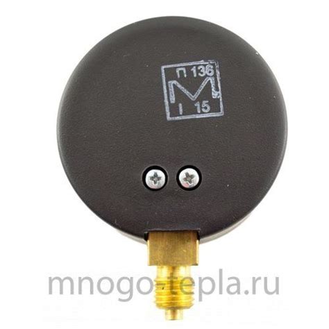 Манометр МТ 63П 1,0МПа (метрическая резьба - М12х1.5) купить