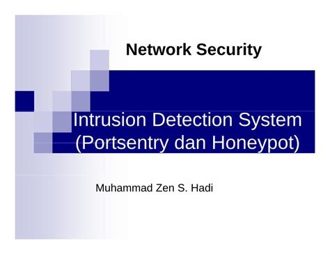 pdf intrusion detection system portsentry dan honeypot dokumen tips