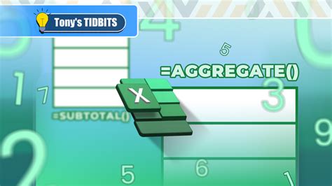 Subtotal Vs Aggregate In Microsoft Excel