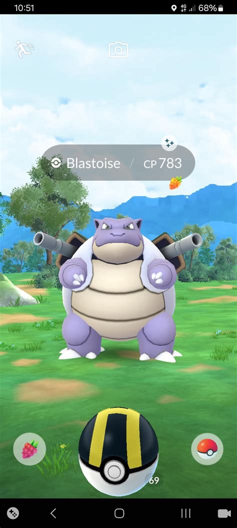 Wild Shiny Turtle R Pokemongo