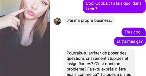 Une Fille Pète Une Coche Car Le Gars Lui A Simplement Demandé Si Elle