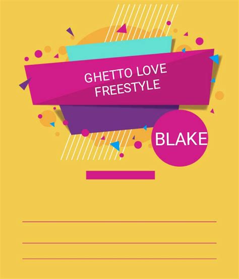 Blake Ghetto Love Freestyle Afrofire