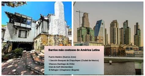 Dos Barrios De Bogotá Entre Los Más Costosos De América Latina