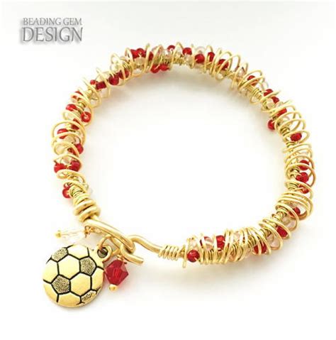 Seed Bead Wire Wrapped Bracelet