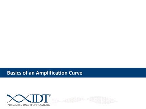 Troubleshooting Qpcr What Are My Amplification Curves Telling Me Pptx