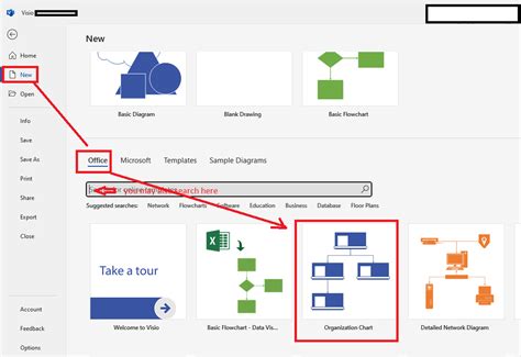 Where Is The Visio Wizard To Create An Org Chart Microsoft Community
