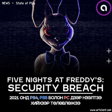 Articlent 😮 Хүн бүрийн мэдэх Five Nights At Freddys гэх Facebook