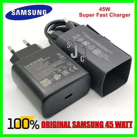 Promo Original Samsung 45w Travel Adapter Super Fast Charging Type C