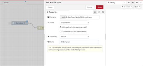 How To Integrate Node Red With Zenrows Zenrows Docs
