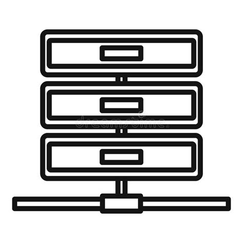 Server Icon Outline Stock Illustrations 32916 Server Icon Outline Stock Illustrations